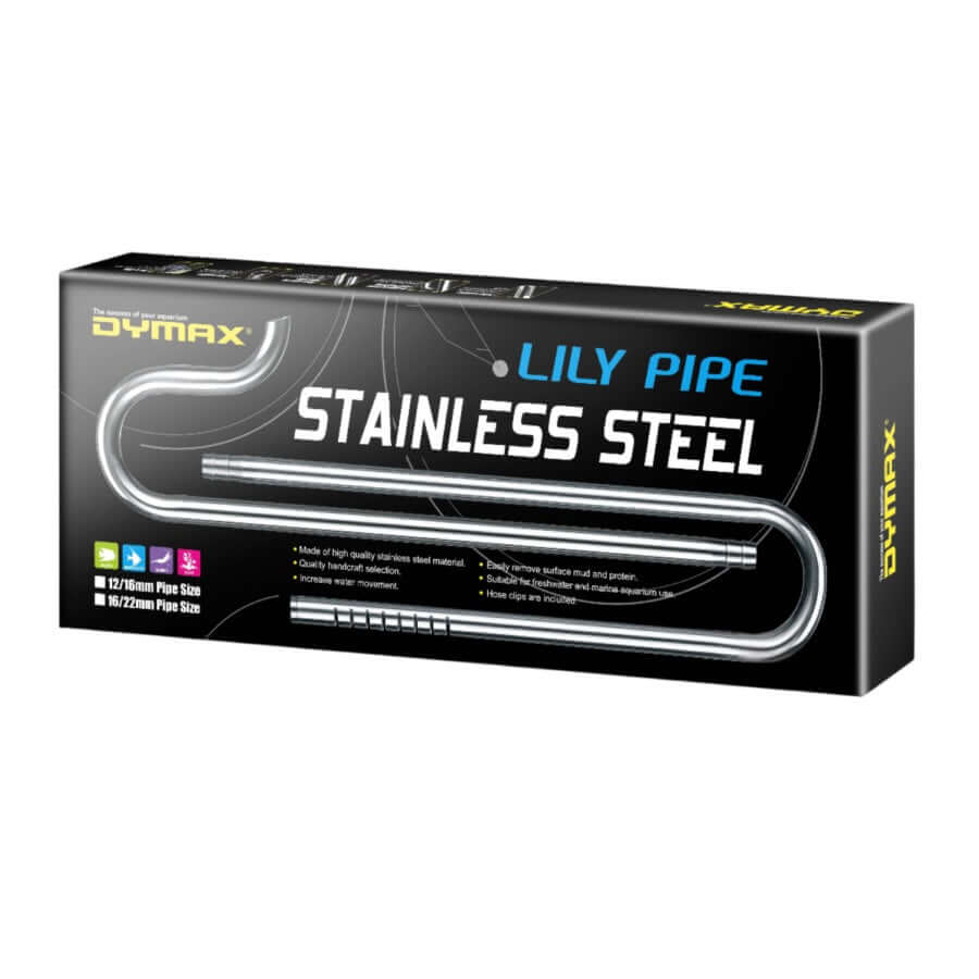 Dymax Stainless Steel Lily Pipe Set for Aquariums