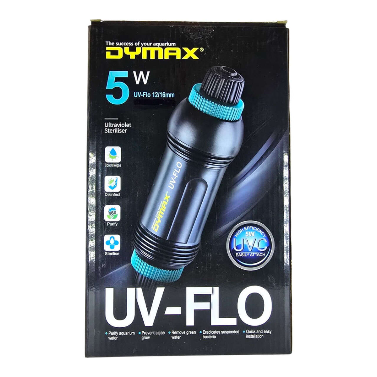 Dymax UV Flow 5W - Inline UV Steriliser