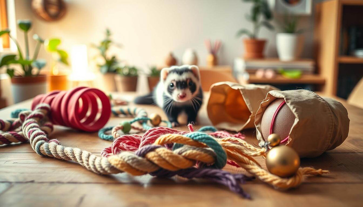 DIY Fun: Craft Easy Ferret Toys at Home