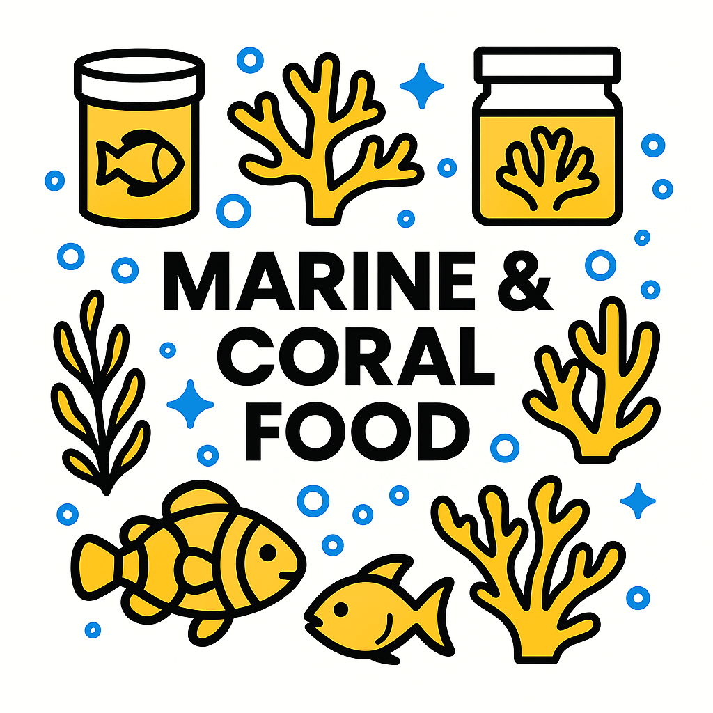Premium Marine Fish and Coral Food for Your Aquarium