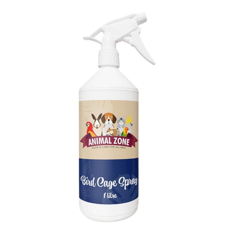 Animal Zone Bird Cage Spray - 1L Germ Protection – Jungle Aquatics Pet ...