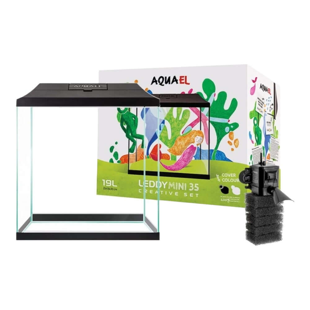 Aquael Leddy Mini 35 Creative Set - Compact Aquarium