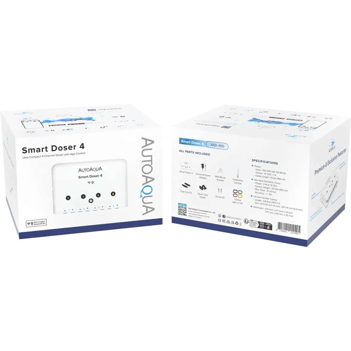 AutoAqua Smart Doser 4 Dosing Pump - Ultimate Precision