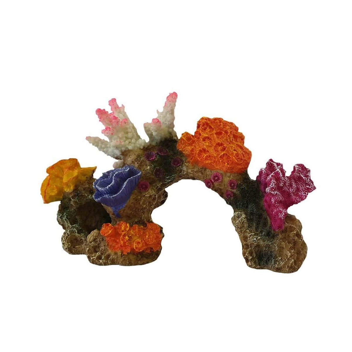 Vibrant Coral Arch Ornament for Your Decor