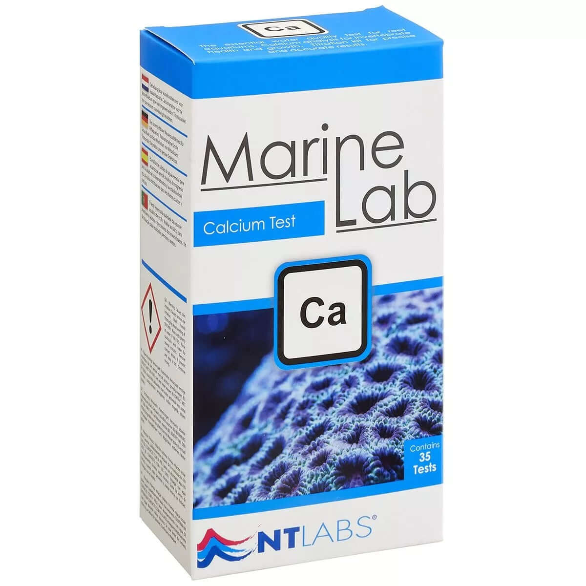 NT Labs Marine Lab Calcium Test Kit for Reef Aquariums