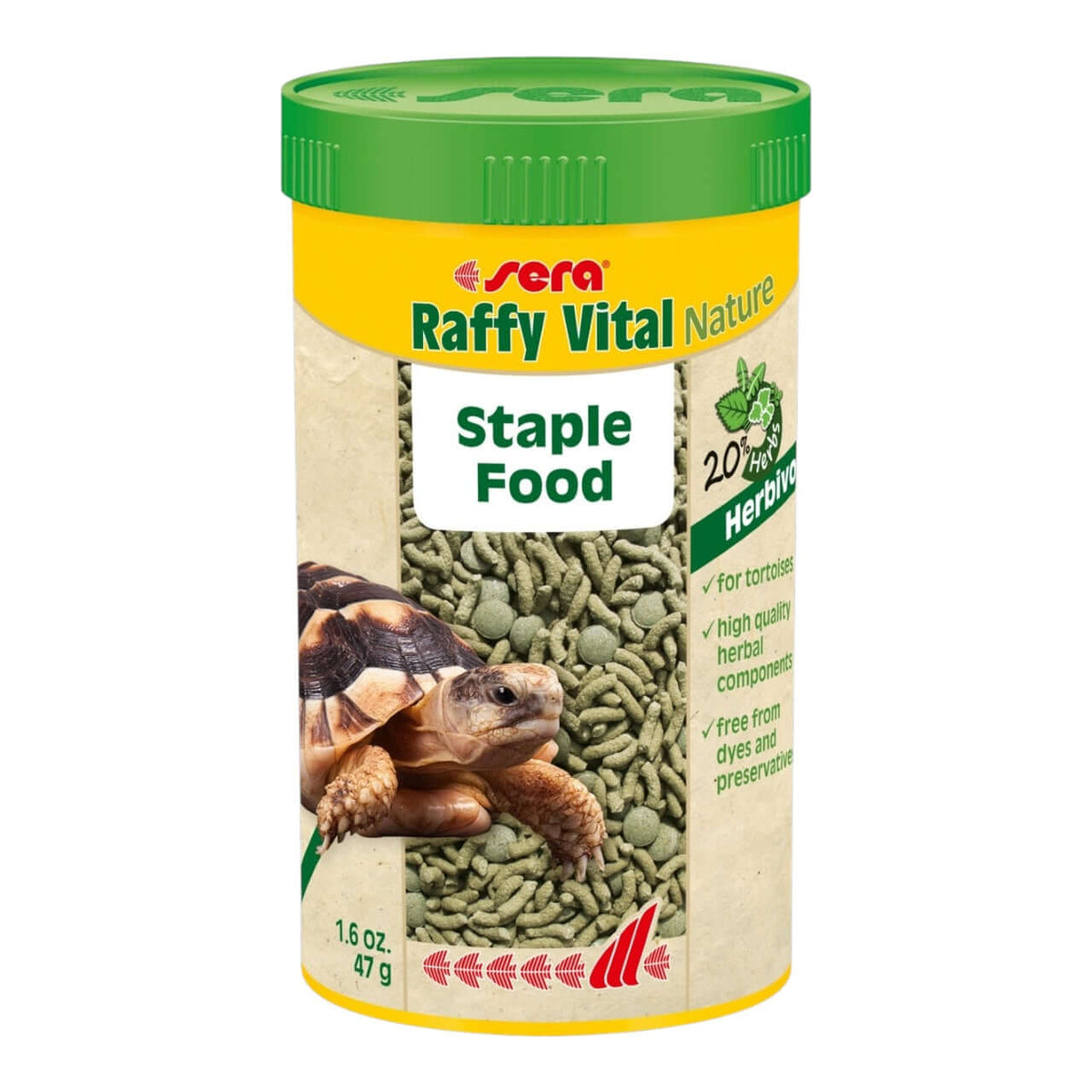Sera Raffy Vital Nature - Premium Food for Reptiles Tortoise
