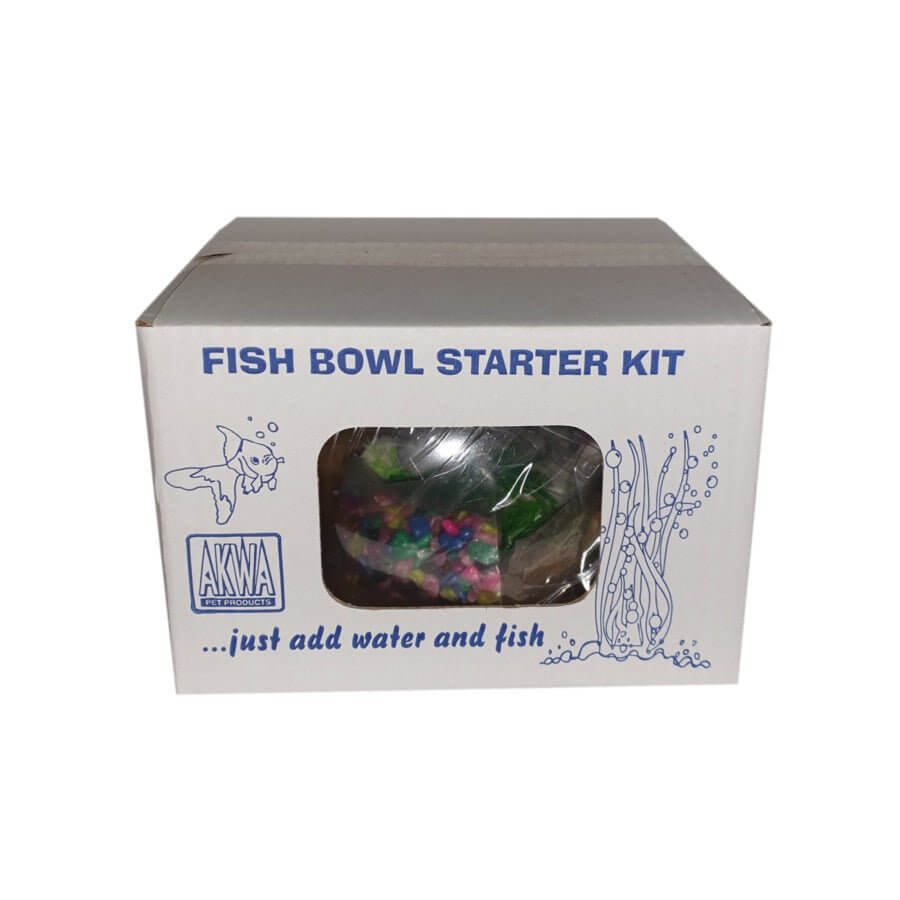 Akwaria Fishbowl Starter Kit for Aquatic Pet Care