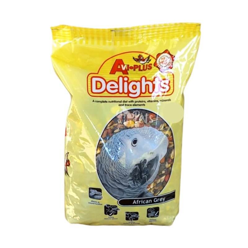 Avi Plus Delights African Grey 1kg - Healthy Bird Food