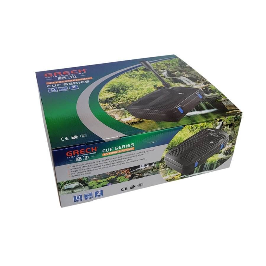 Grech CUF Internal Fountain Pond Filter with UV Light