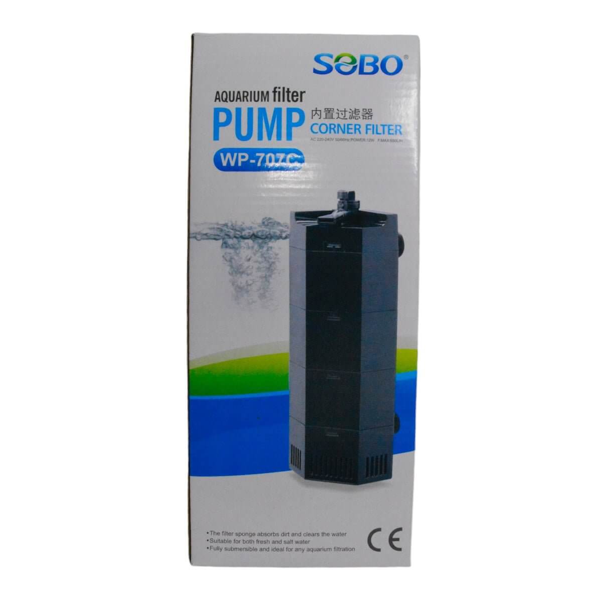 SOBO Aquarium Corner Filters for Clearer Aquatic Environments